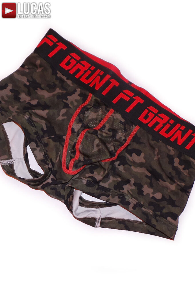 Jackson Radiz's Grunt Camouflage Boxers - Lucas Store