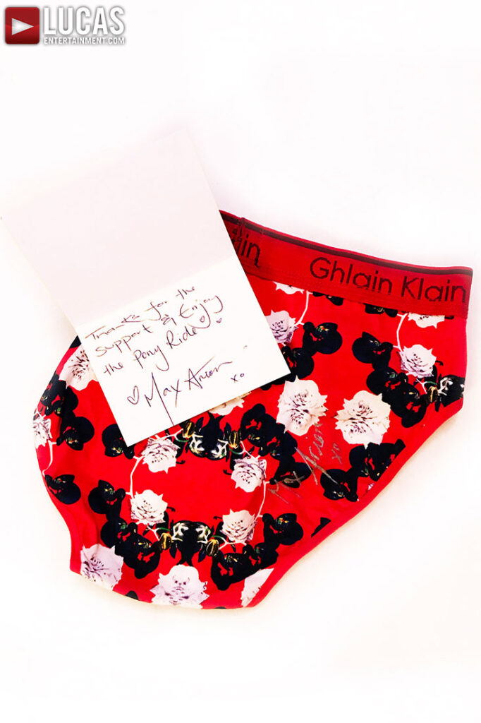 Max Arion Red Patterned Ghlain Klain Briefs - Lucas Store